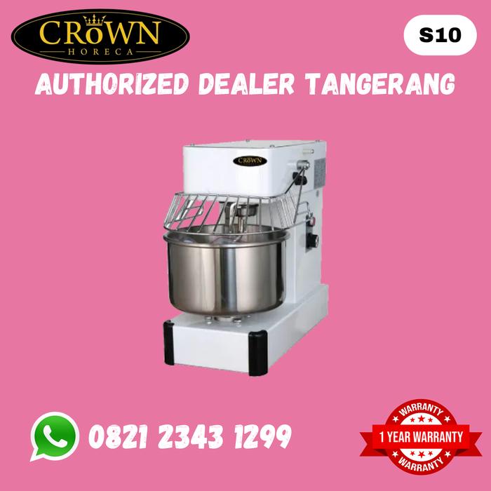 Jual CROWN S10 Spiral Mixer / Mesin Pengaduk Adonan Roti Kue - Kab ...