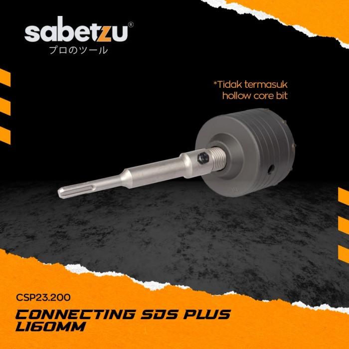 Jual SABETZU Sambungan Conector SDS PLUS L160MM Mata Bor Bobok Tembok ...