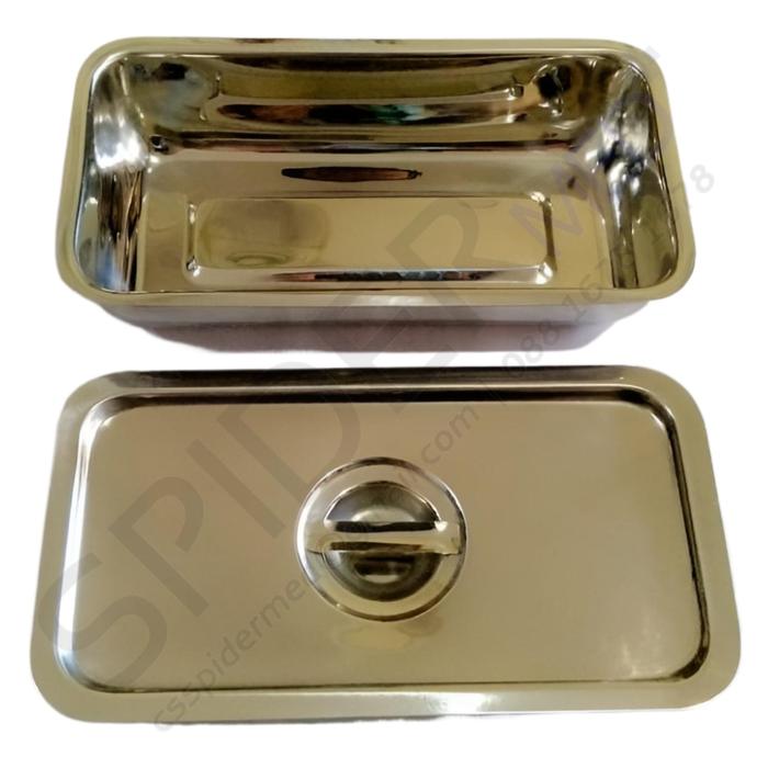Jual Bak Instrument 509 Stainless Steel Tempat Baki + Tutup