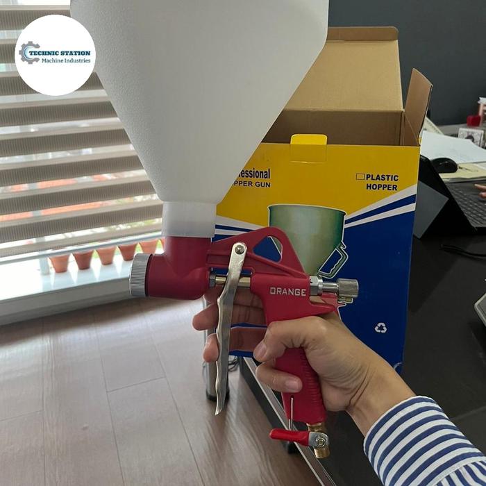 Jual SPRAY GUN TEKSTUR ORANGE |ALAT SEMPROT CAT TEKSTUR HOOPER GUN ...