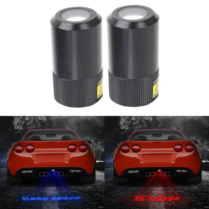 Jual Car Led Projection Light Car Rear License Plate Lights Auto Brake ...