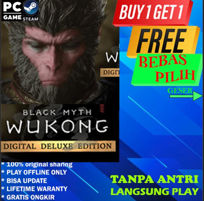 Promo Wukong Black Myth Wukong Digital Deluxe Edition PC - WUKONG ...
