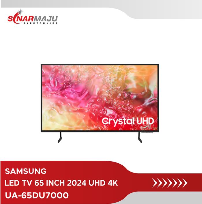 Jual LED TV SAMSUNG 65 INCH UHD 4K 2024 UA-65DU7000 - Kota Bandung ...