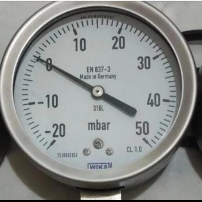 Jual Wika compound 4" -20+50 mbar, drat 1/2" NPT Full SS Racket - Jakarta Utara - Maju Teknik ...