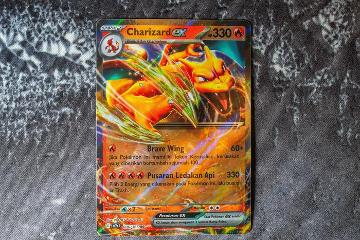 Jual Charizard EX RR SV2a Pokemon 151 Kartu Pokemon TCG Original ...