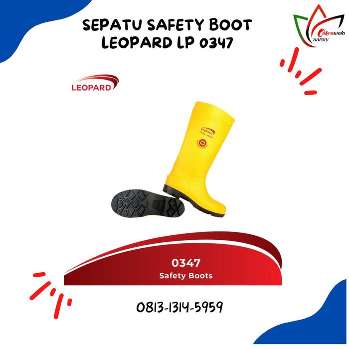 Jual SEPATU BOOT SAFETY LEOPARD LP 0347 BERKUALITAS - Jakarta Barat ...
