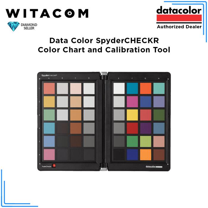 Promo Data Color SpyderCHECKR Color Chart and Calibration Tool for ...