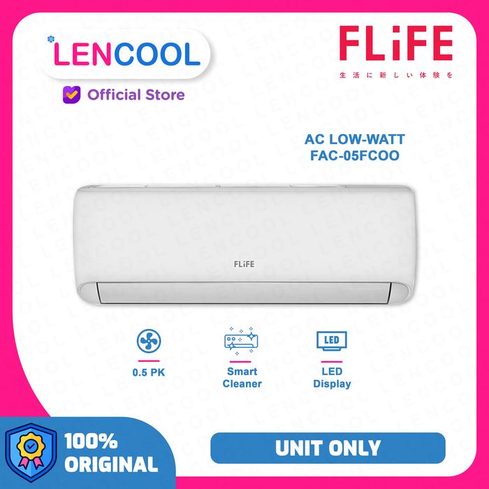 Jual FLIFE BY GREE FAC-05FCOO 1/2PK AC SPLIT FLIFE GREE 1/2 PK FAC 05 ...