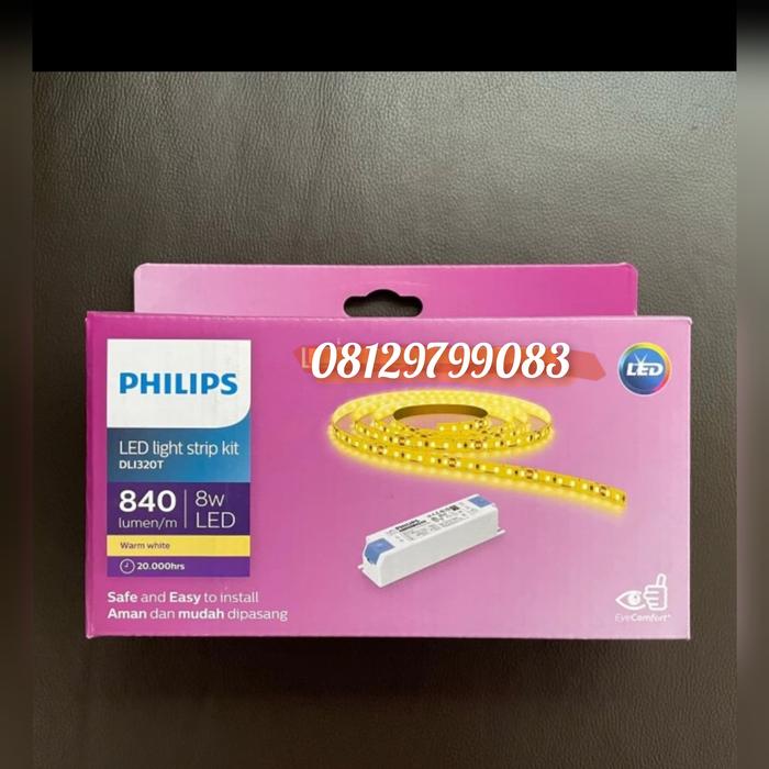 Jual philips led strip DLI320T 5m 6w 8w 12w 2700k 4000k 6500k 24V 24 ...
