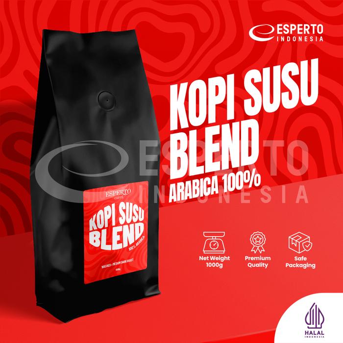 Promo KOPI SUSU BLEND DARK ROAST 100% ARABIKA / ROBUSTA blend Coffee ...