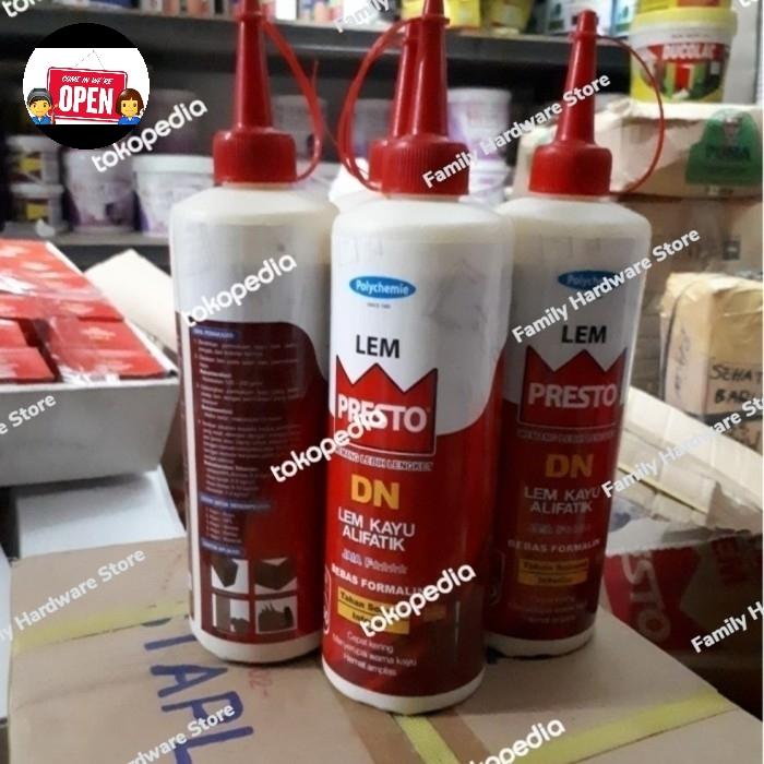 Jual lem kayu putih presto dn 600 lem kayu putih HPL mebel kerajinan ...