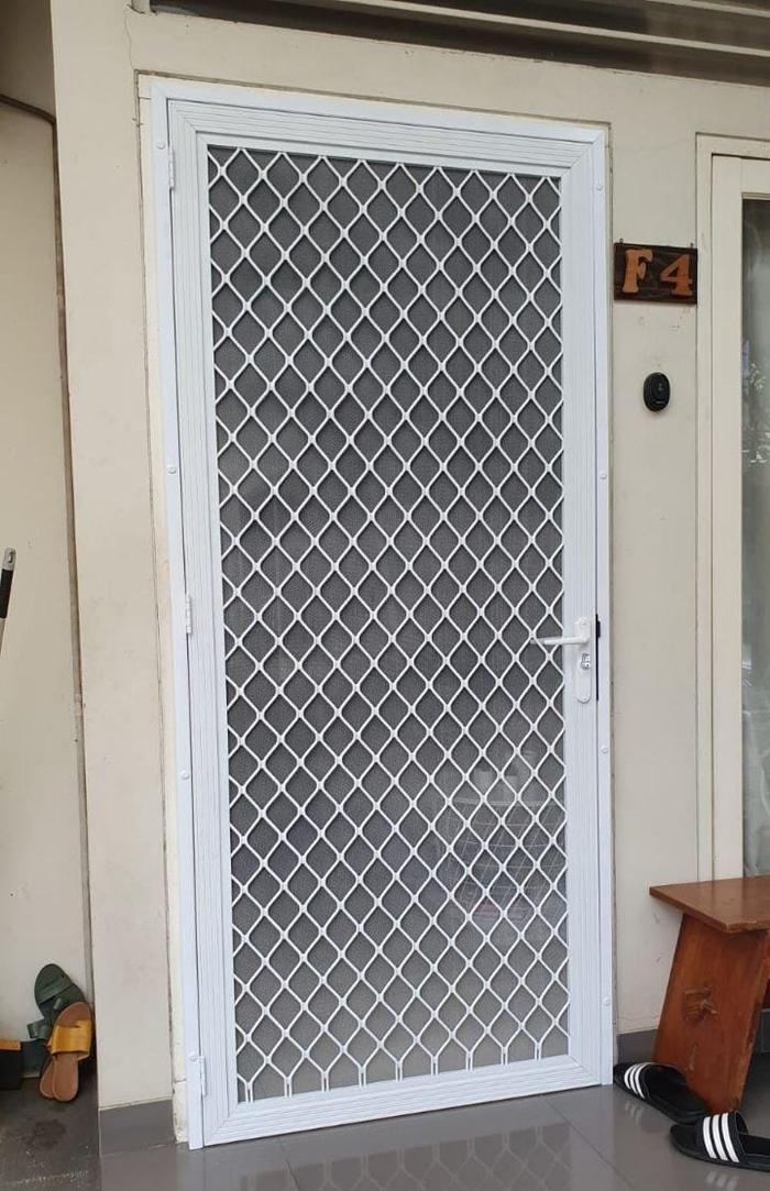 Jual PINTU EXPANDA / PINTU KAWAT NYAMUK ALUMINIUM PESANAN PAK RIZKI ...