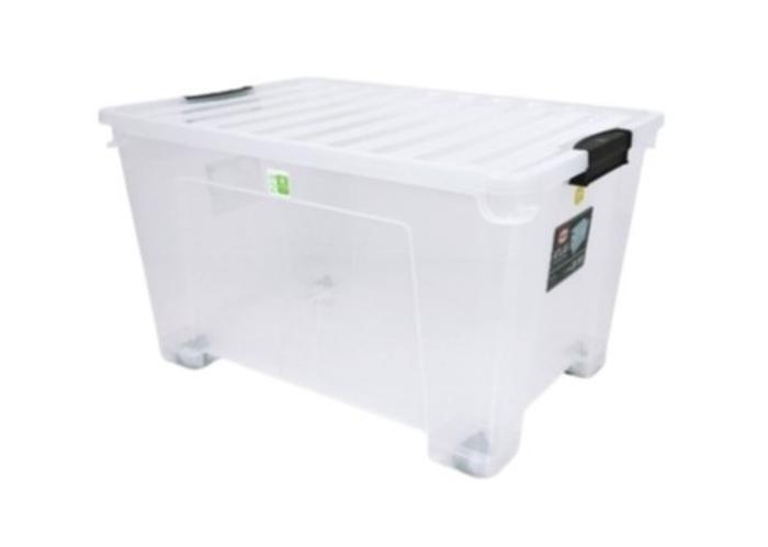 Jual Container Box bening + roda Atlas 100liter 102 CB100 Shinpo ...