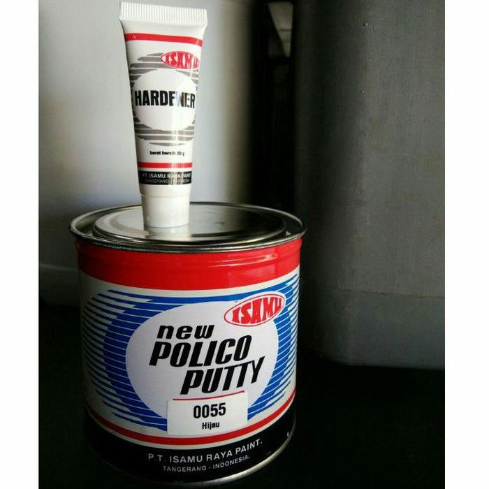 Jual Isamu Polico Putty 1 kg /Dempul Plastik Besi 2 komponen - Kota ...