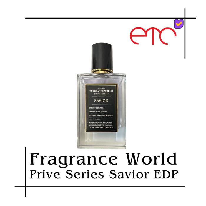 Jual Parfum Pria Fragrance World Savior Extrait de Parfum 70ml for Men ...