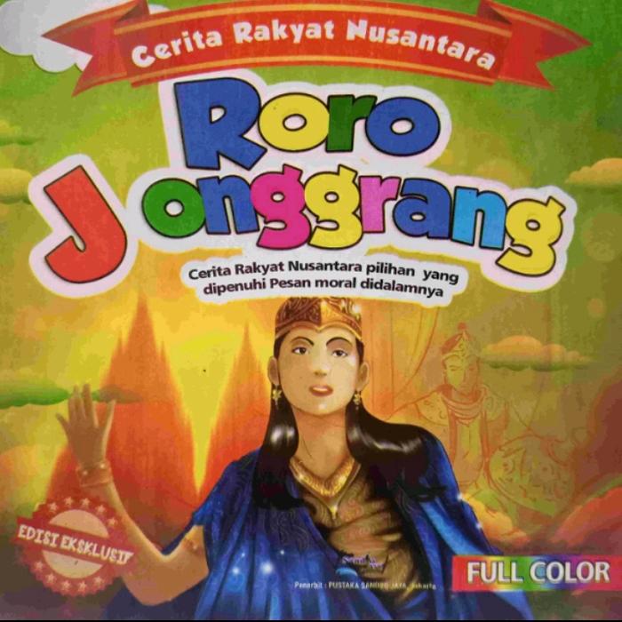 Jual buku cerita rakyat roro jonggrang / buku cerita rakyat ladana dan ...