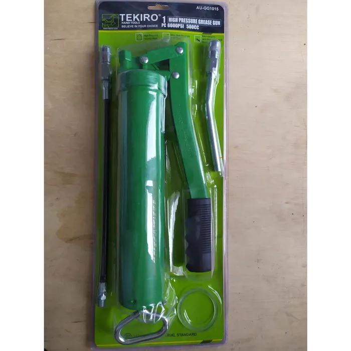 Jual TEKIRO HIGH PRESSURE GREASE GUN/POMPA GUN 6000 PSI 500CC - Kab ...
