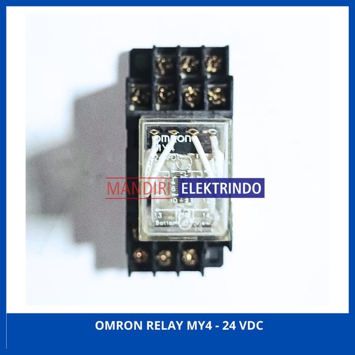 Jual OMRON RELAY MY4 - 24 VDC - RELAY MY4 - Jakarta Pusat - Sentosa ...