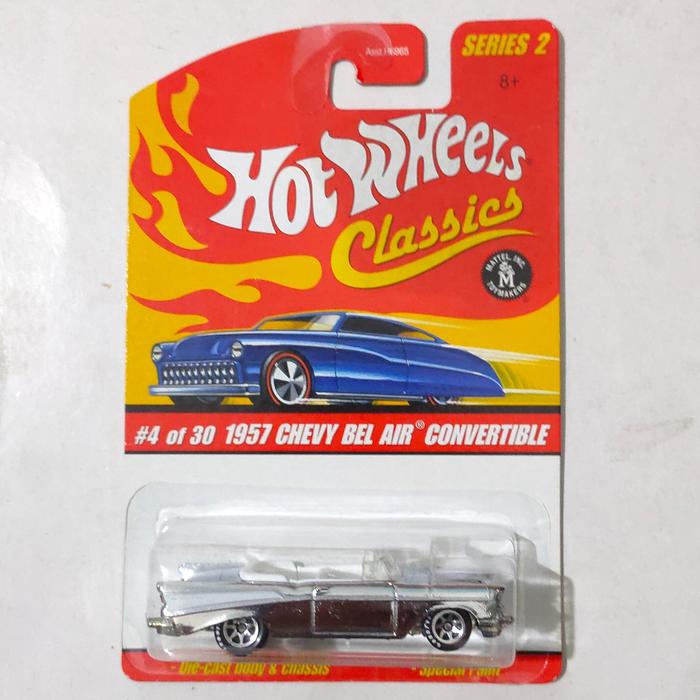 Jual HW Hot Wheels 1957 57 Chevy Bel Air Convertible Chrome Classics 2006 - Kab. Temanggung ...