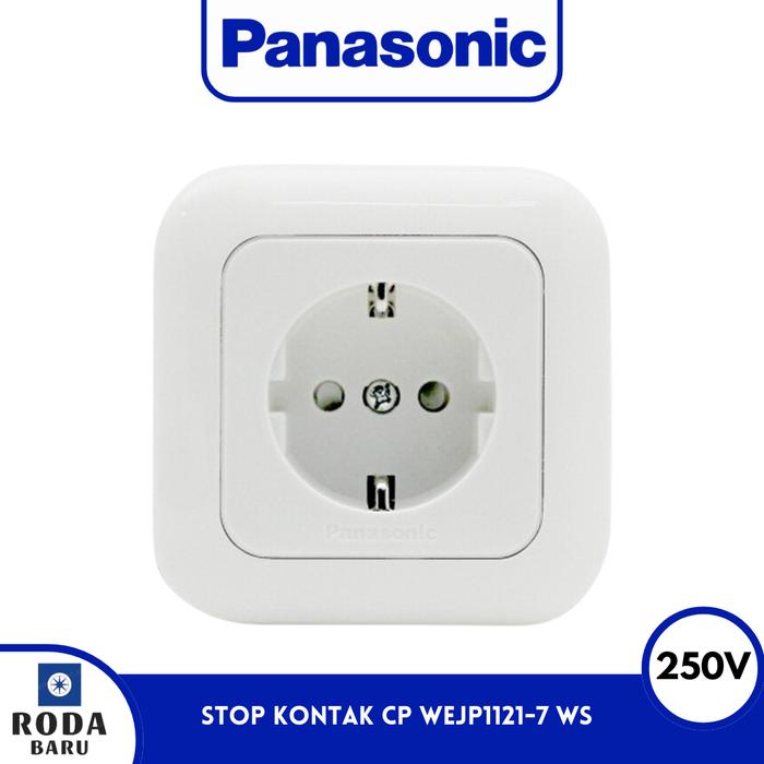 Promo PANASONIC Stop Kontak CP WEJP1121-7 WS IB - Jakarta Barat - Roda ...