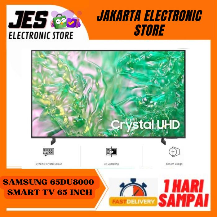 Promo SAMSUNG 65DU8000 SMART TV 65 INCH CRYSTAL UHD 4K UA65DU8000 ( 65CU8000 ) Cicil 0% 3x ...
