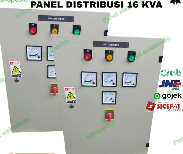 Jual Panel Distribusi Panel Industri 3 phase 16 KVA / 16.000 Watt ...