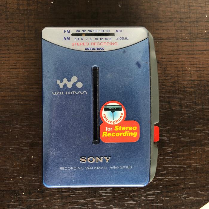 Jual Walkman Sony WM-GX100 Berfungsi semua normal ada minus dikit baca ...