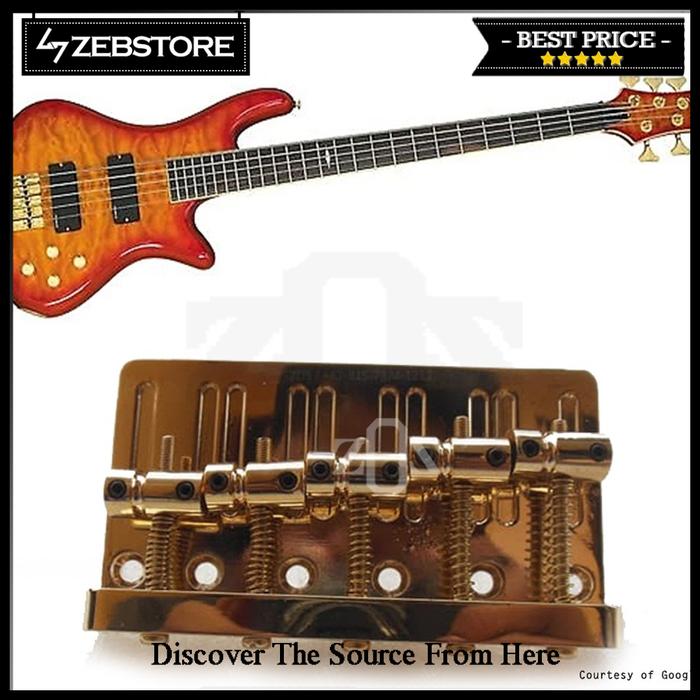 Jual Bridge Bass Jazz Elektrik Electric 5 String Gold - Kota Bandung ...