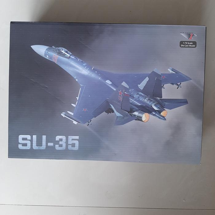 Jual AF 1 diecast model, military aircraft, Sukhoi Su-35, skala 1/72 ...
