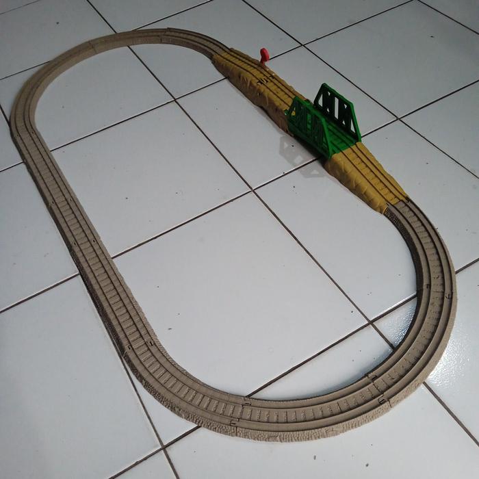 Jual Thomas & Friends Raise and Lower Drawbridge Set Trackmaster Mattel ...