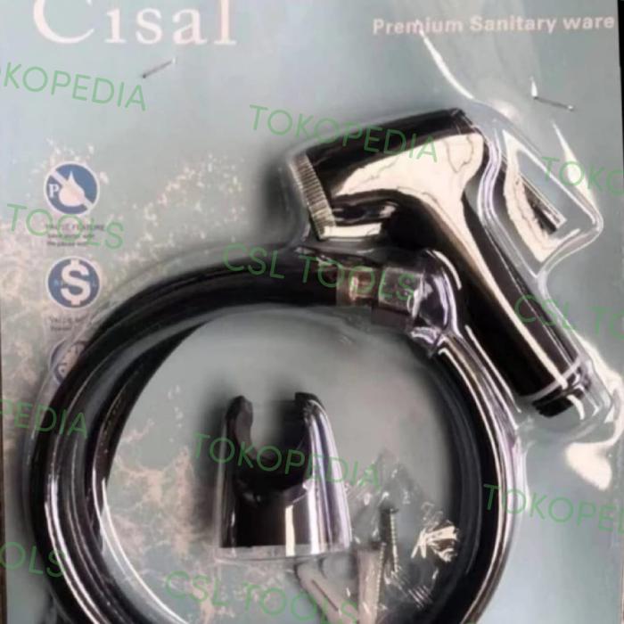Jual Jet Shower Toilet BLACK CISAL / Jet Shower Bidet Closet Hitam ...