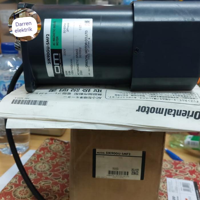 Jual Oriental motor ac magnetic brake motor 5IK90GU-SMF2 - Jakarta Barat - Darren elektrik ...