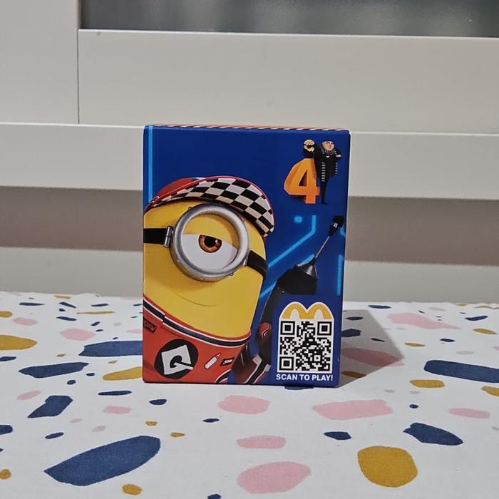 Jual Happy Meal Minion Despicable me 4 2024 minions Pit crew Ron Ralph ...