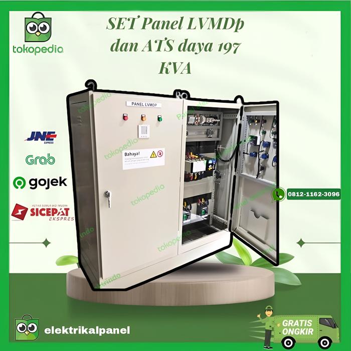 Jual SET Panel LVMDp dan ATS daya 197 KVA - Kab. Bekasi ...