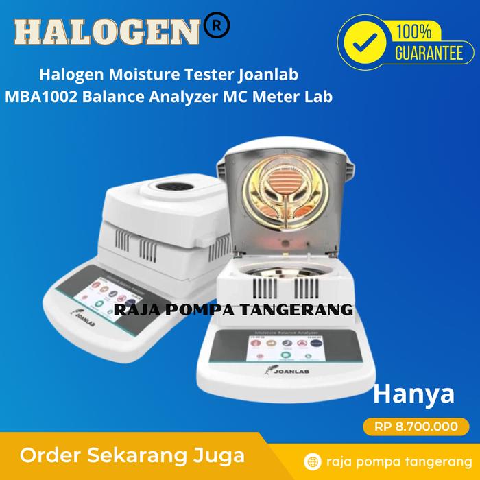 Jual Halogen Moisture Analyzer Joanlab MBA1002 100g/0.01g Lab Tester ...
