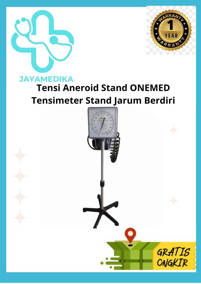 Jual Tensi Aneroid Stand ONEMED Tensimeter Stand Jarum Berdiri - Kota ...