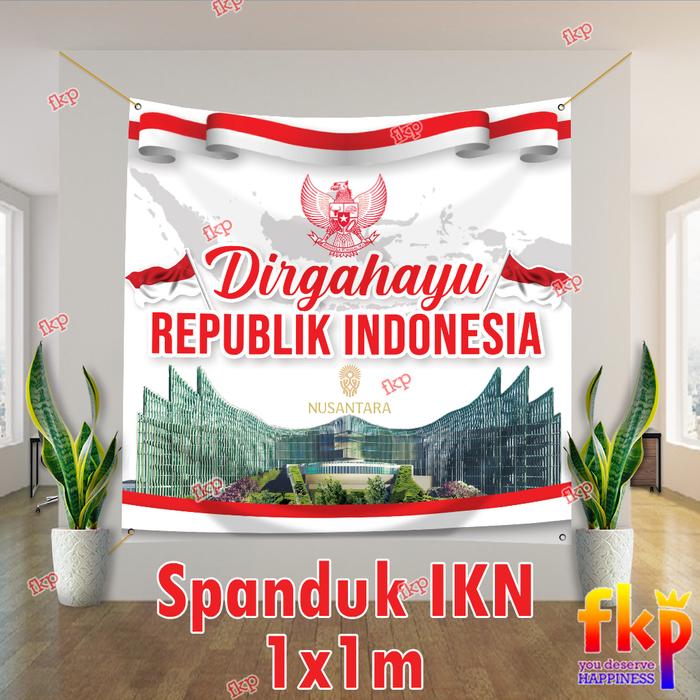 Jual Banner Gantung Dirgahayu RI/ Banner Agustusan/ Banner Flag ...