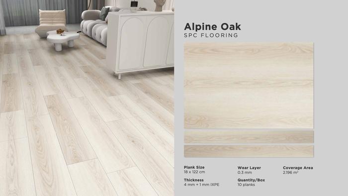 Jual Lantai SPC MARVEL 5 mm Purecore+ - Alpine Oak - Kota Depok ...