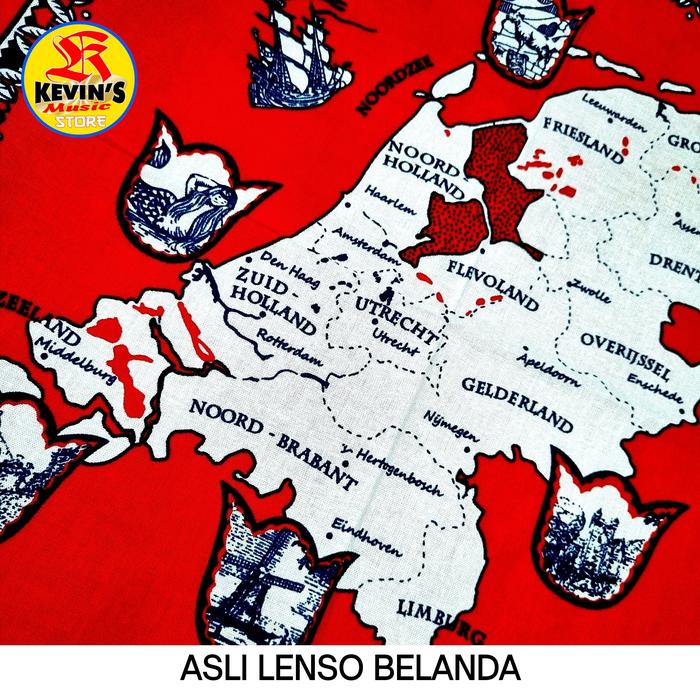 Jual LENSO MERAH ADAT ASLI PETA BELANDA - Jakarta Pusat - KEVINS MUSIC ...