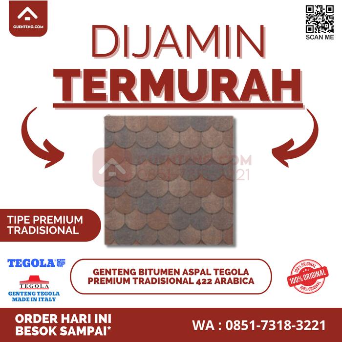 Jual Genteng Atap Bitumen Aspal Tegola Made In Italy Tipe Premium ...