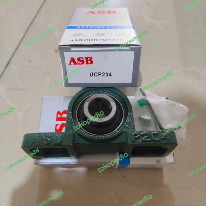 Jual UCP 204 As 20mm Pillow Block Merk ASB - Jakarta Pusat - CAHAYA SHOP 88 | Tokopedia