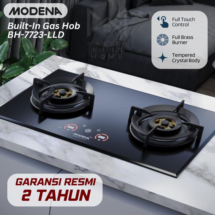 Promo MODENA Kompor Gas Tanam - Kompor Tanam | Built-in Gas Hob MODENA BH-7723-LLD - Jakarta ...