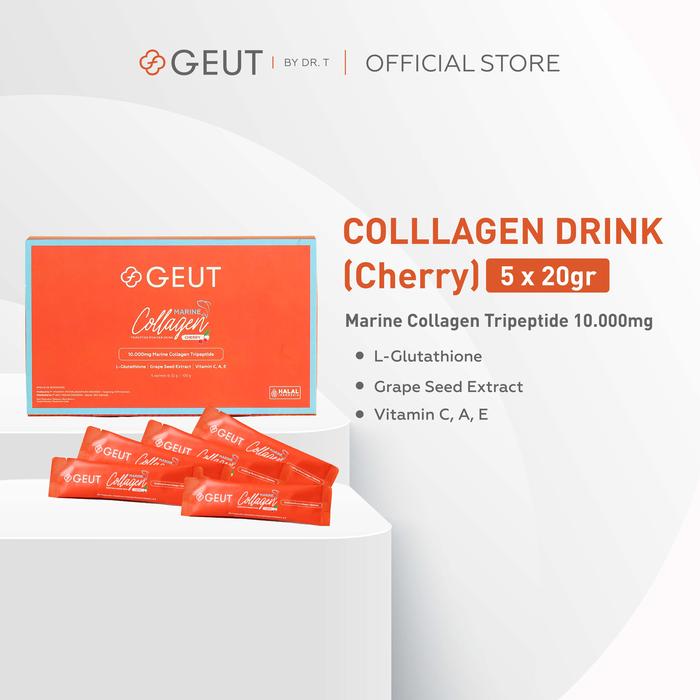 Promo GEUT BY DR.T MARINE COLLAGEN TRIPEPTIDE Cherry 5pcs - Kota ...