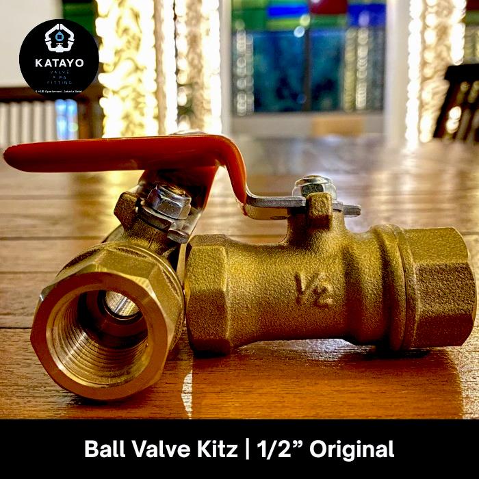 Jual Ball Valve Kitz 1/2 inch Original - Jakarta Selatan - Katayovalvindo | Tokopedia