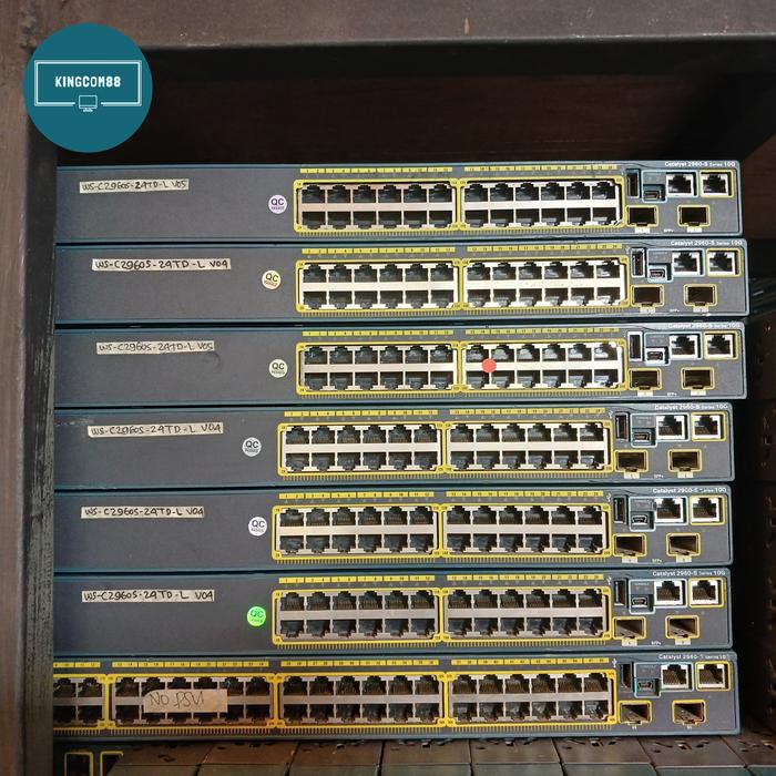 Jual Switch Cisco Catalyst 2960S series 10G 24PORT WS-C2960S-24TD-L Bergaransi - Jakarta Barat ...