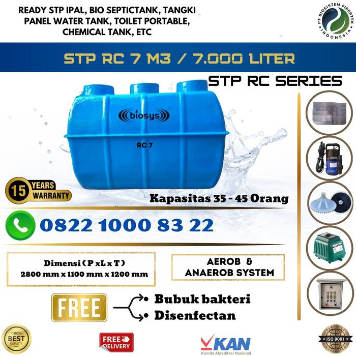 Jual Septic Tank STP RC Series 7 M3/7.000 liter, Sepiteng - Biosys ...