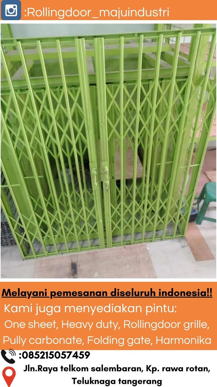Jual Pintu harmonika plat besi standar murah berkulitas - Jakarta Barat ...