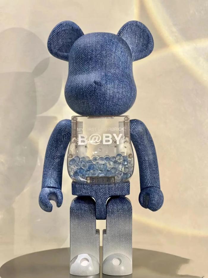 Jual Dekorasi Pajangan Patung Bearbrick Blue Lucu 1000% Figure Icons ...