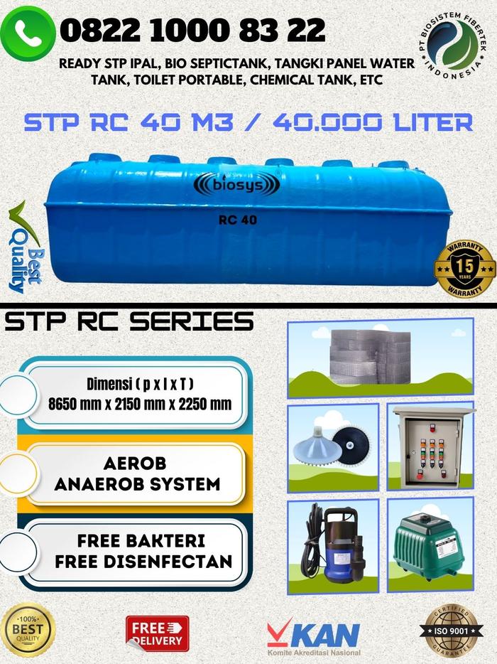 Jual Septic tank STP Biotech Tipe RC 40. 40 M3/40.000 liter - Biosys ...