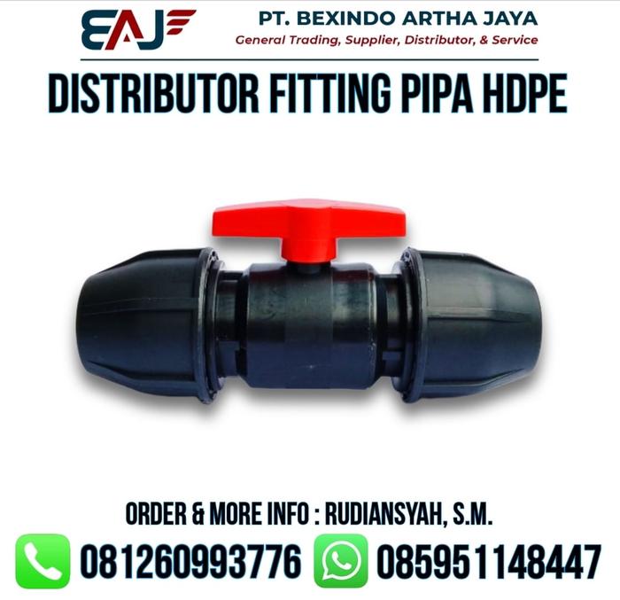 Jual Ball Valve (Stop Kran) Pipa Hdpe Murah Size 2" Inch - Fitting ...